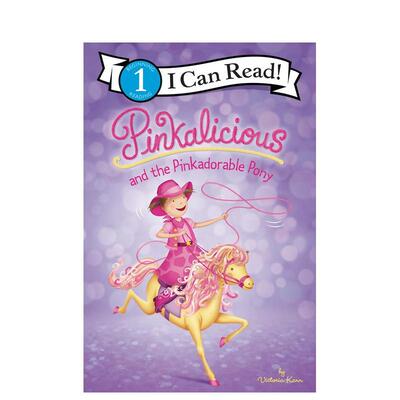 【现货】Pinkalicious and the Pinkadorable Pony，【粉红公主】那匹可爱的小马 英文进口原版儿童图书分阶阅读 Kann  Victoria