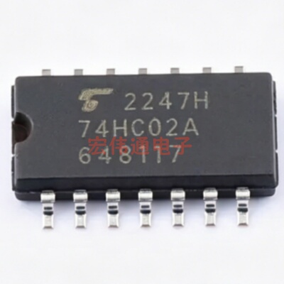 全新原装 TC74HC02AF 74HC02A 封装SOP14-5.2中体 贴片