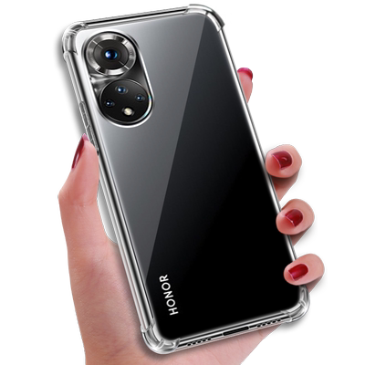 适用于荣耀50手机壳华为荣耀50保护壳honor50新款女外壳nth一an00曲屏专用男后壳nthan-anoo硅胶透明nthanoo