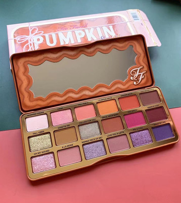 现货包邮too faced 限量南瓜盘pumpkin 16色眼影盘