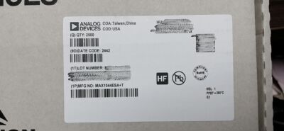 原装MAX1044ESA   封装SOP8 开关稳压器IC 全新原装现货可直拍