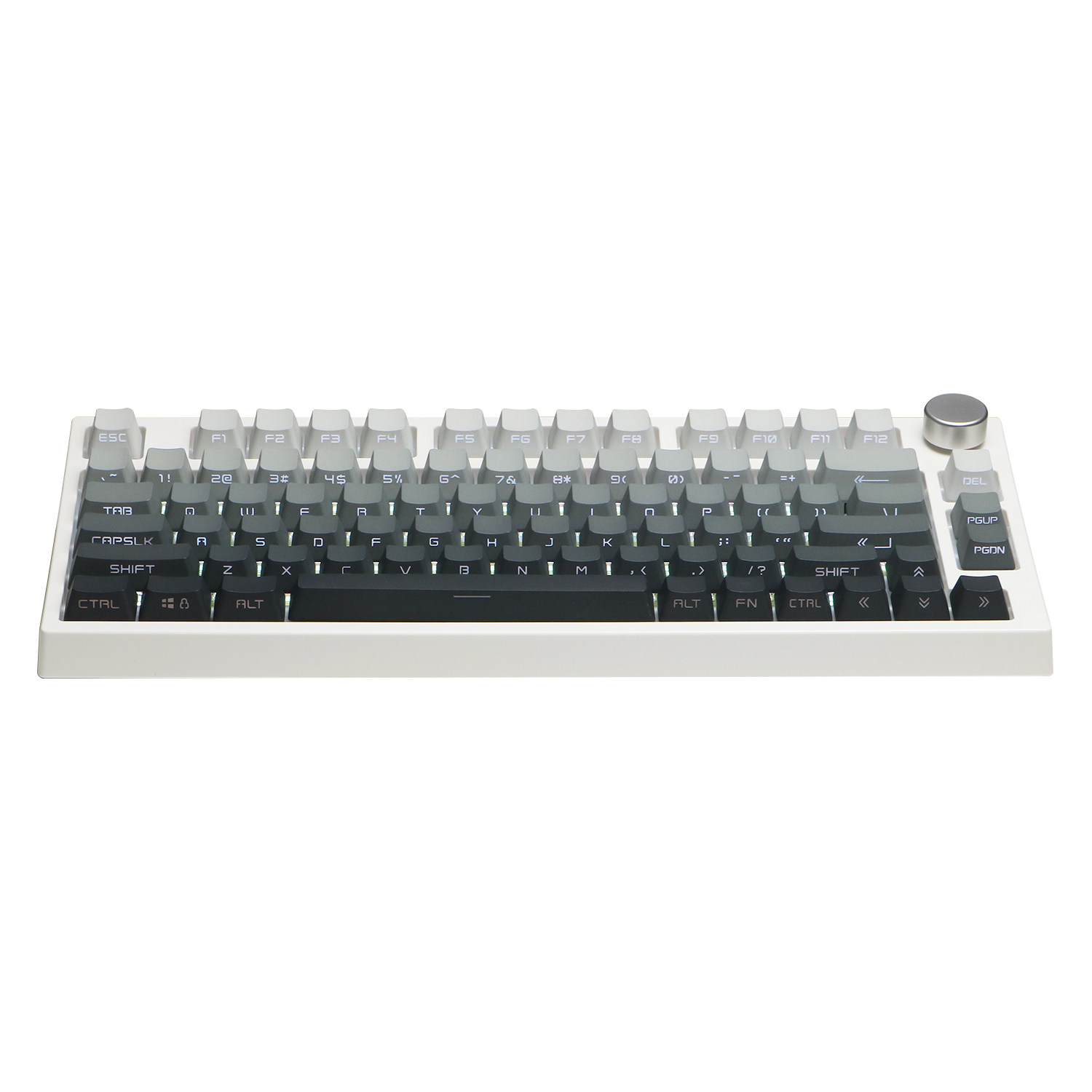 Keydous NJ80三模极昼侧刻 MAC 75成品热插拔75%RGB蓝牙机械键盘_虎窝淘