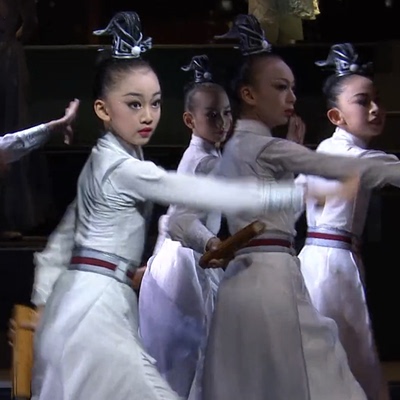 壮志少年行舞蹈服国学汉服古典中国风少年志演出服开笔礼服装