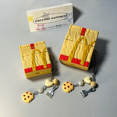 创意m记打包袋适用一加Buds Ace 2蓝牙耳机保护套1加budsace2耳机壳防摔buds4保护壳可爱卡通硅胶四创意软壳