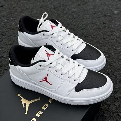 Jordan COURT CONNECT LOW耐克系带舒适防滑透气板鞋  IQ5698-001