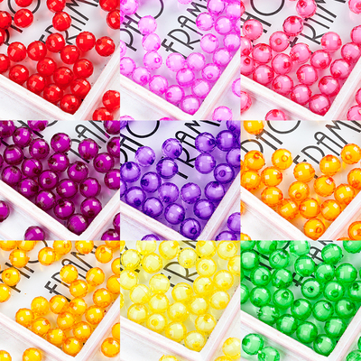 diy亚克力花瓶果盘客厅地球珠