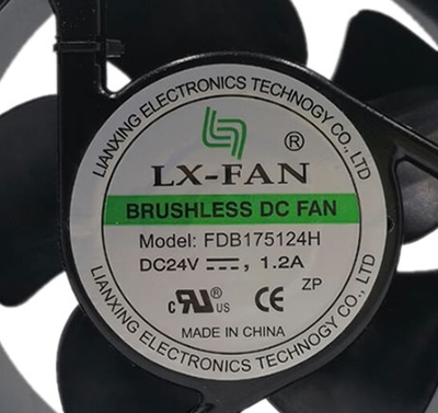 FDB175124H 全新原装LX-FAN 17CM DC24V 1.0A/1.2A变频器散热风扇
