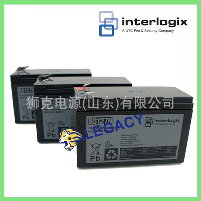 荷兰INTERLOGIX蓄电池BS130N 12V12AH船舶设备备用电源电池