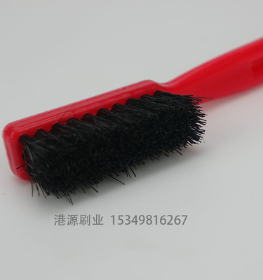黑毛工业牙刷猪鬃毛刷 软毛小毛刷 制鞋胶刷 龙虾螃蟹贝壳清洗刷