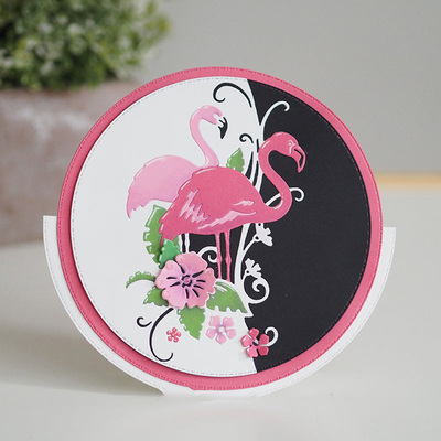 4743封面鸵鸟 切割模板DIY模具cutting die贺卡Scrapbook手账制作