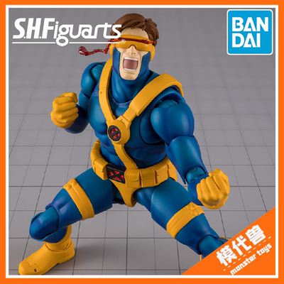 万代SHF漫威X战警镭射眼