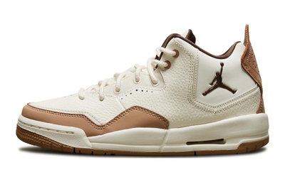 大童 Jordan Courtside 23  低帮 儿童篮球鞋 白色 FQ6861-121