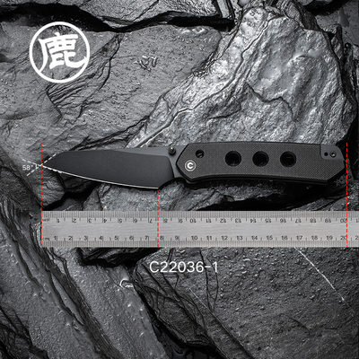 CIVIVI户外装备小折刀 野营露营多用途工具折叠小刀C22036
