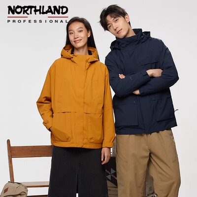 诺诗兰三合一冲锋衣防水透湿