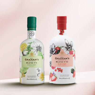 波特名庄Graham's 葡萄牙格兰姆5号12号白波特酒加强型葡萄酒甜酒