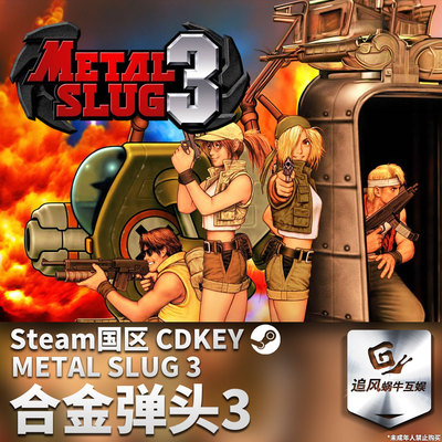 Steam PC 正版 METAL SLUG 3 合金弹头 3 国区激活码 CDKEY
