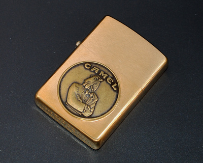 zippo骆驼纯铜纪念底骆驼乔