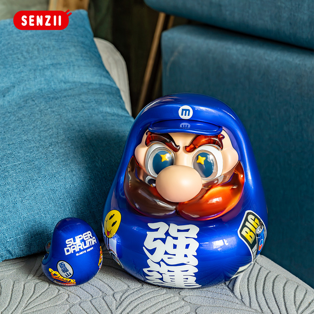 SENZII千記商行·财神院子超级达摩强运限量手办招财礼物收藏潮玩