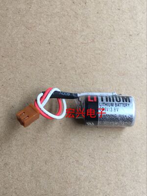 欧姆龙OMRON CPM2A-BAT01 3.6V CPM2A/CQM1H PLC锂电池 ER3V