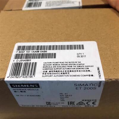 全新正品未开封6ES7151-1AA06-0AB0 6ES7 151-1AA06-0AB0现货销售