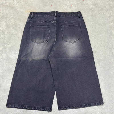 Men's denim shorts High-Quality American Versatile Denim