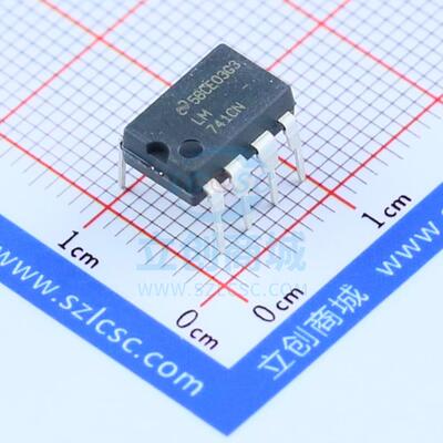 运算放大器 LM741CN/NOPB DIP-8 TI 全新原装进口
