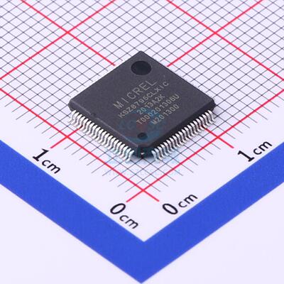 以太网芯片 KSZ8795CLXIC LQFP-80_10x10x04P 全新原装进口