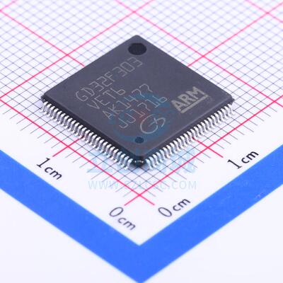 单片机(MCU/MPU/SOC) GD32F303VET6 LQFP-100_14x14x05P 全新原装