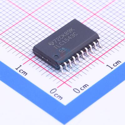 模数转换芯片ADC TLC1543CDWR SOIC-20_300mil TI()