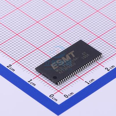 同步动态随机存取内存(SDRAM) M12L2561616A-6TG2T TOSP-54 ESMT(