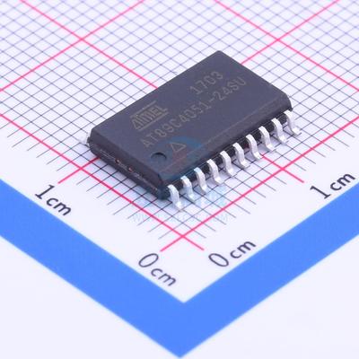 单片机(MCU/MPU/SOC) AT89C4051-24SU SOIC-20_300mil MIC 全新原