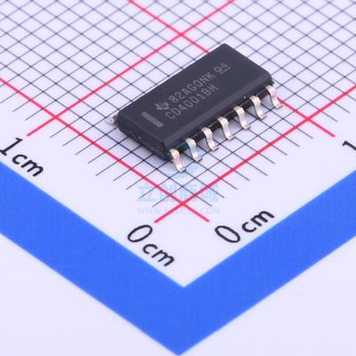 逻辑门 CD4001BM SOIC-14 TI全新原装进口