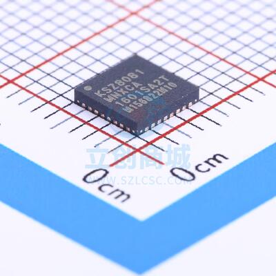 以太网芯片 KSZ8081MNXCA QFN-32_5x5x05P MICROCHIP(美国微芯)