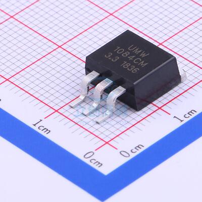 线性稳压器(LDO) AMS1084CM-3.3 TO-263-3L UMW(友台半导体)