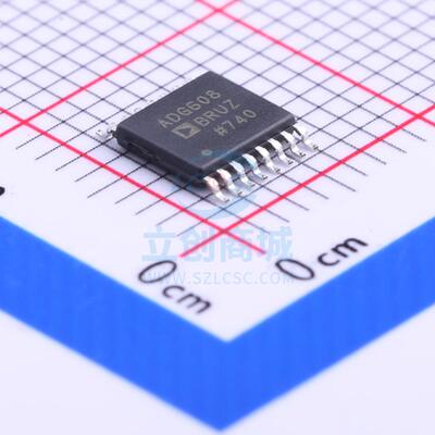 模拟开关/多路复用器 ADG608BRUZ-REEL7 TSSOP-16 ADI 全新原装进