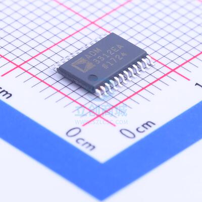 RS232芯片 ADM3312EARUZ-REEL7 TSSOP-24 ADI 全新原装进口