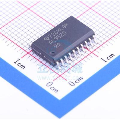 数字比较器 SN74ALS520DW SOIC-20_300mil TI 全新原装进口