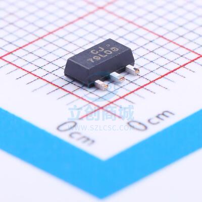 线性稳压器(LDO) CJ79L08 SOT-89(SOT-89-3) CJ(江苏长电/长晶)