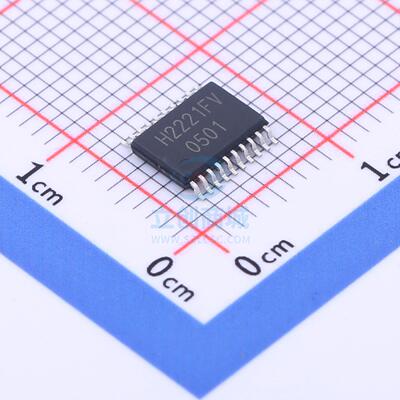 数模转换芯片DAC BH2221FV-E2 SSOP-20B ROHM(罗姆)