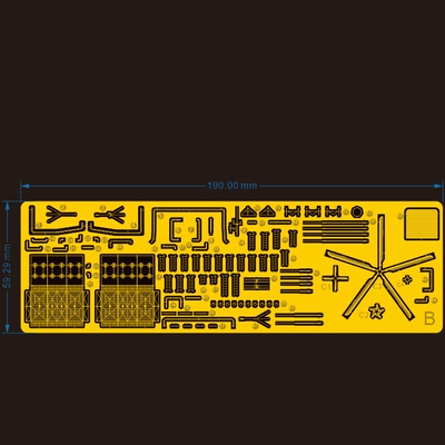 蓝星112 052D蚀刻片改造配魔力工厂1012 1/350