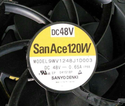 正品三洋9WV1248P1J001/J1D003 12038 48V 0.65A防水12CM散热风扇
