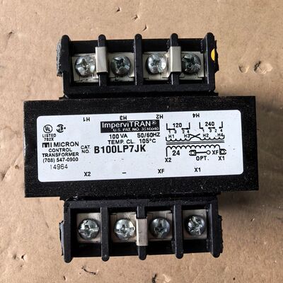 拆机MICRON品牌B100LP7JK单相电源变压器隔离变压