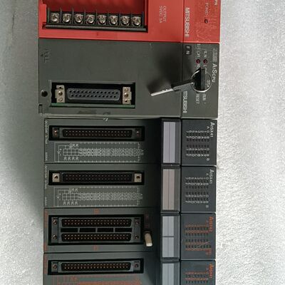 PLC 拆机一套 A1SX41 A1SY42 A1SY4