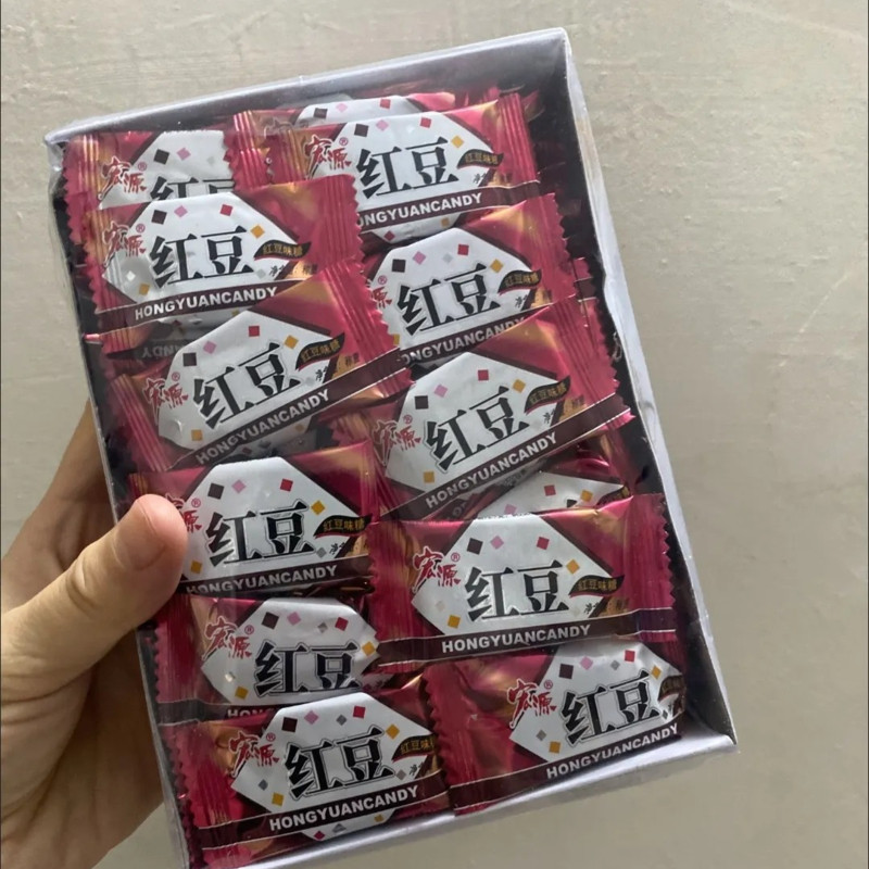 【优选】&Xx宏源 奶糖夹心软糖绿茶香芋红豆味小时候的糖果儿时