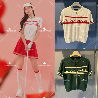 女士高尔夫服装25夏季上衣