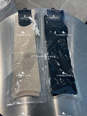 Wangle女士高尔夫不过膝运动袜