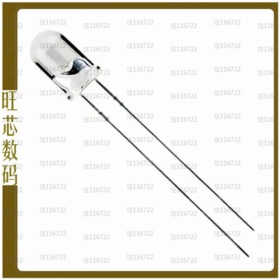 LTH5MM12VFR4400【LED WHITE CLEAR T-1 3/4 T/H】