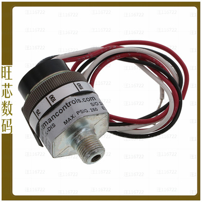P119G-25H-C12L-DIS【PRESSURE SWITCH 9.7-250 PSIG】