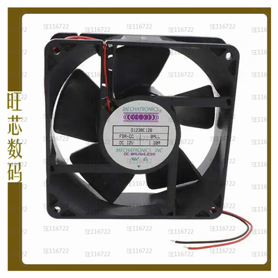 G1238E12B-FSR-CC【FAN AXIAL 120X38MM 12VDC WIRE】
