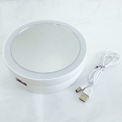 Led Two-sided 10x Magnifying Makeup Mirror 双面LED折叠化妆镜